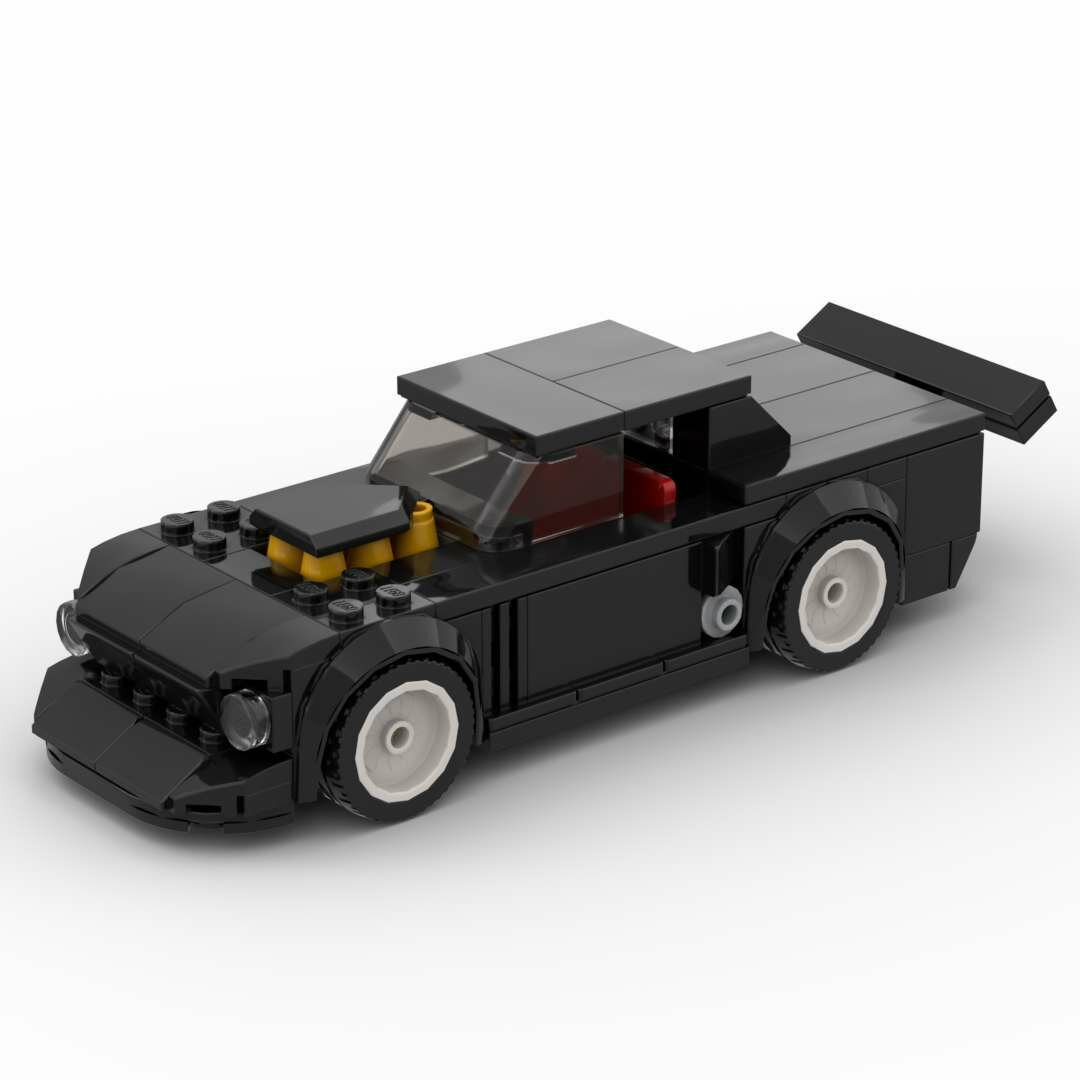 Набор MOC puzzle для сборки игрушечных моделей, коллекция спортивных автомобилей с шестью сетками, творческая сборка моделей автомобилей, детские подарки, подходит для мальчиков