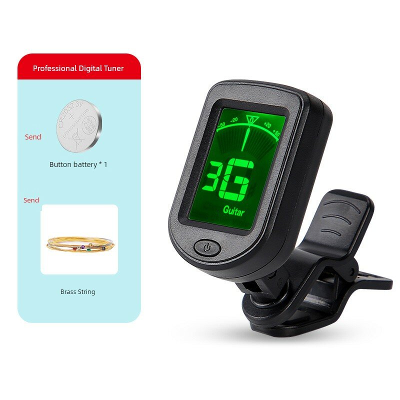 Гитарный тюнер, тюнер для укулеле, универсальный народный классический тюнер для электрогитары, аксессуары для