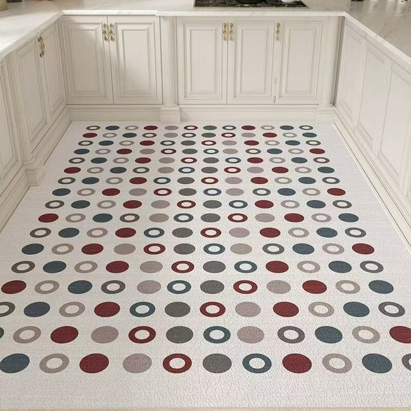 Кухонный напольный коврик, изготовленный из диатомитовой земли, впитывающий, маслопоглощающий, противоскользящий, большой, покрывающий всю площадь, можно разрезать на размер 120*140 см.