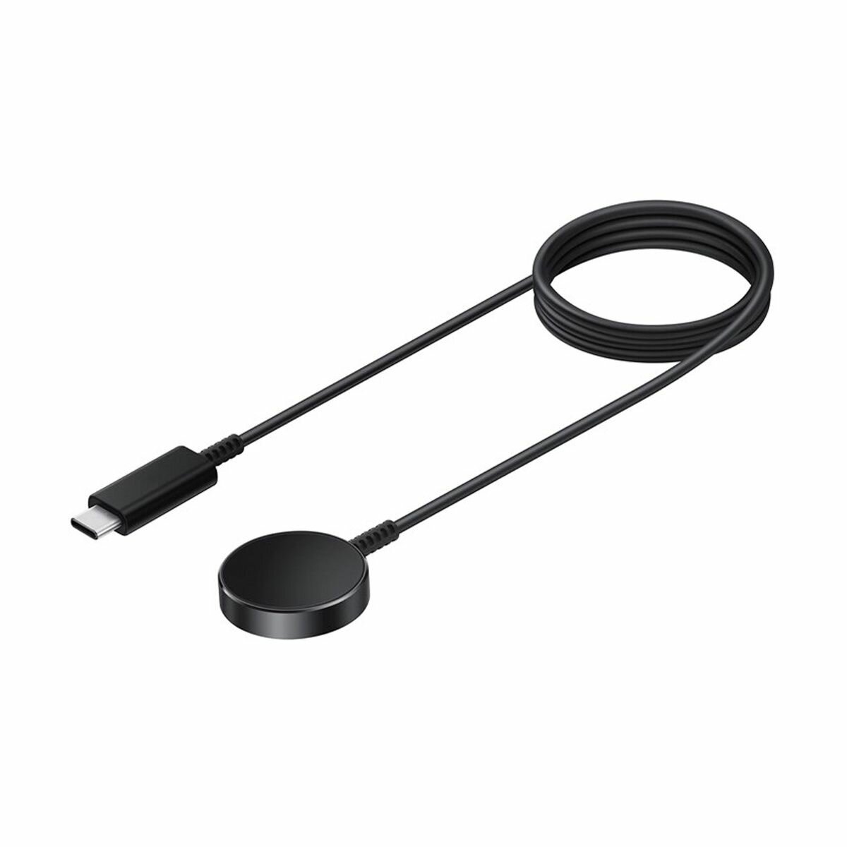 Беспроводное зарядное устройство для Samsung Galaxy Watch 3/4/4 classic/5/5 Pro/Active 1/2 Черный