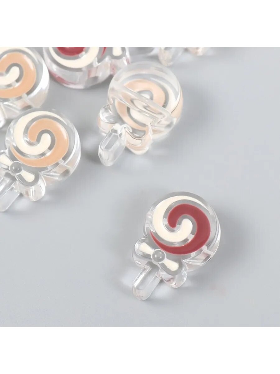 Элегантный набор пластиковых бусин для творчества