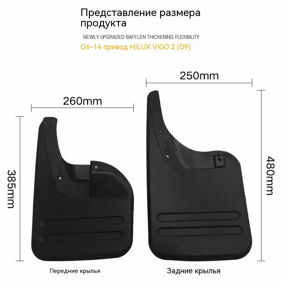 Брызговики — фото 1