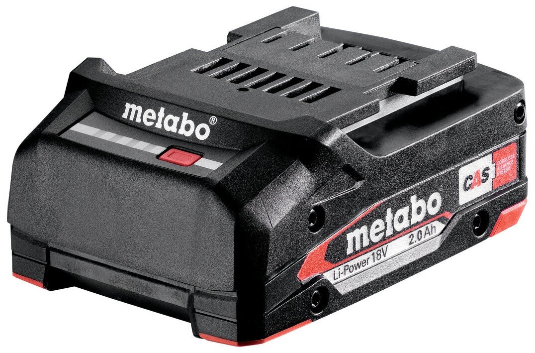 Аккумулятор Metabo Li-Power, 18 В, 2.0 А/ч, литий-ионный (625026000)