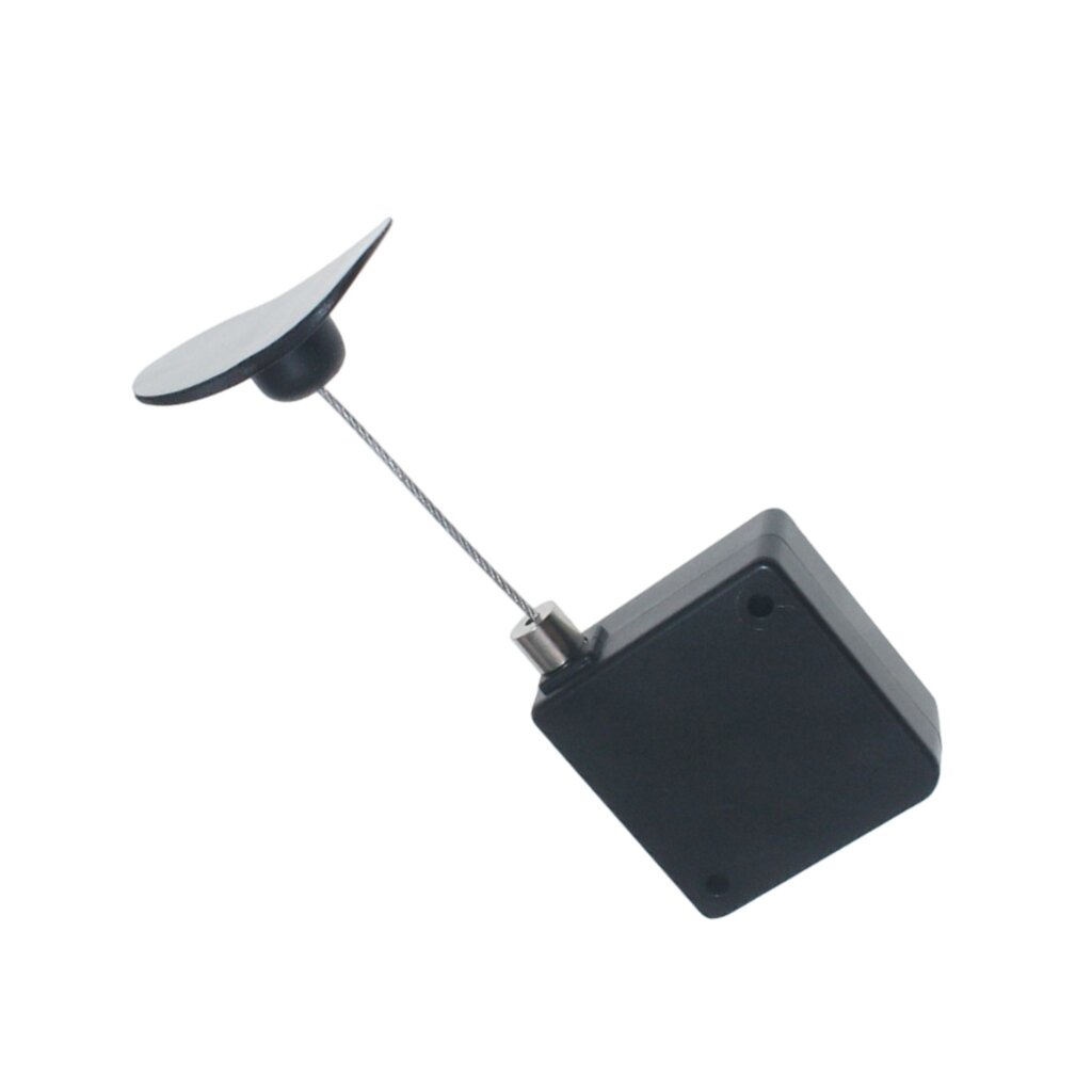 Автоматическая телескопическая катушка для завязывания стальной проволоки с изогнутым резиновым колпачком для защиты от кражи и потери-1шт