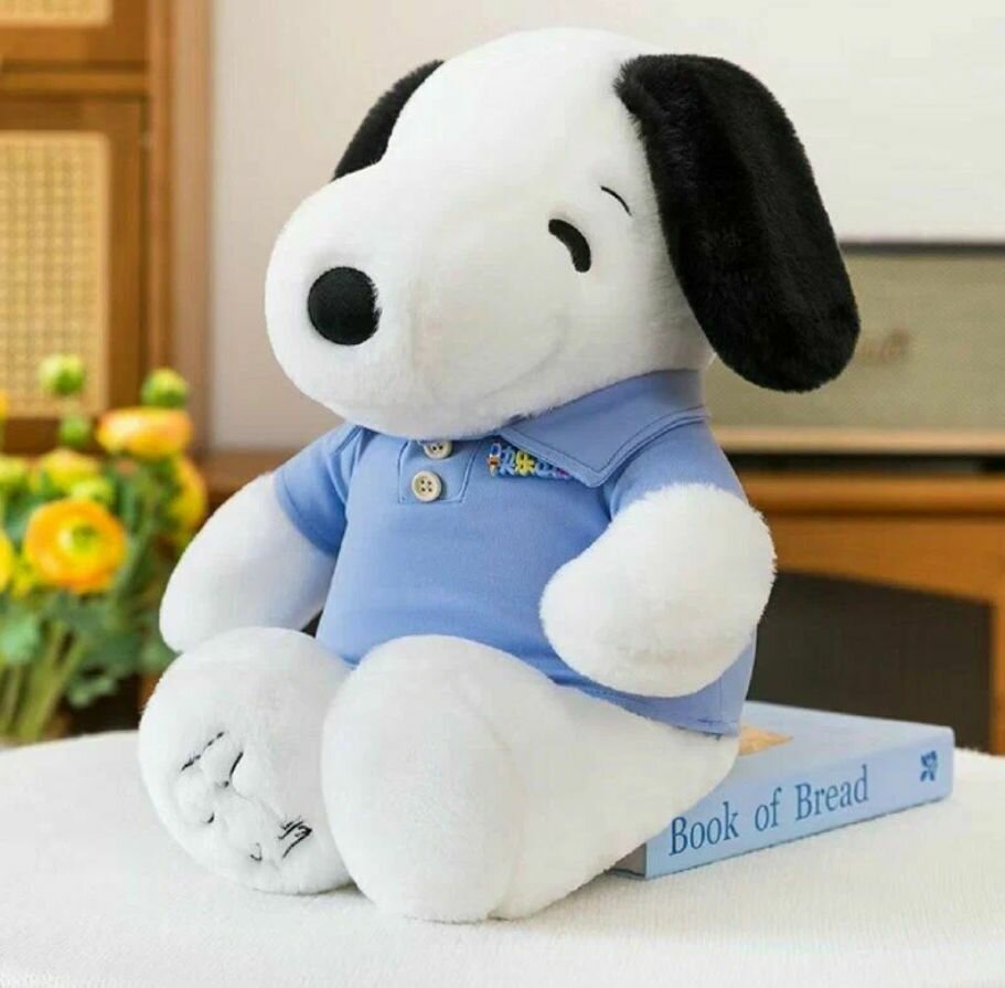 Мягкая игрушка собака Снупи, Snoopy, 35 см