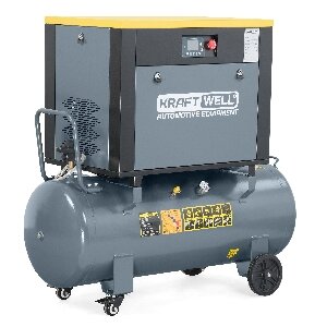 Компрессор KraftWell KRW-PSC680-200L, винтовой, 680л/мин, 200л, 380 В