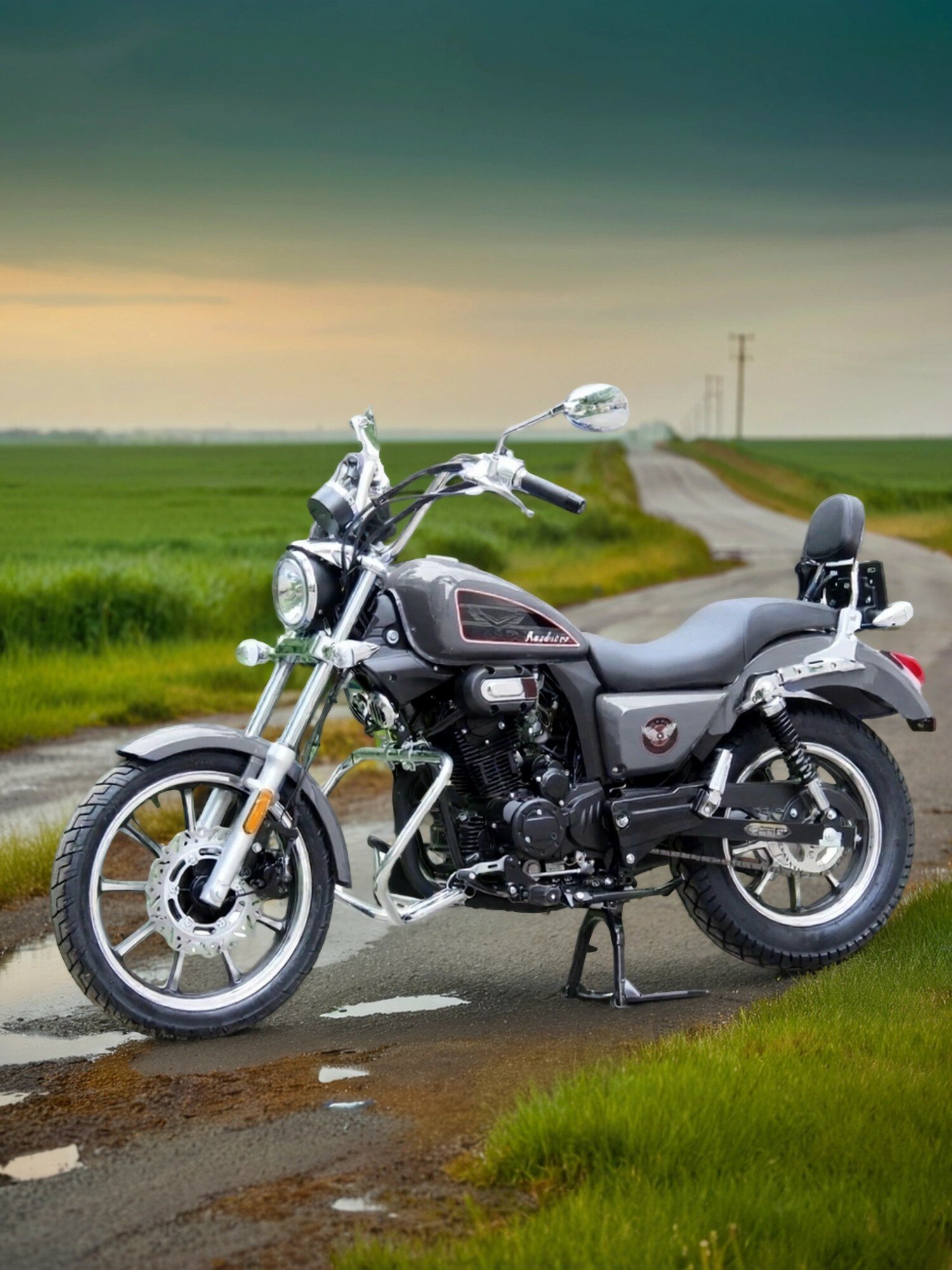 Мотоцикл ZONGSHEN ROADSTER RA1 GREY с ПТС