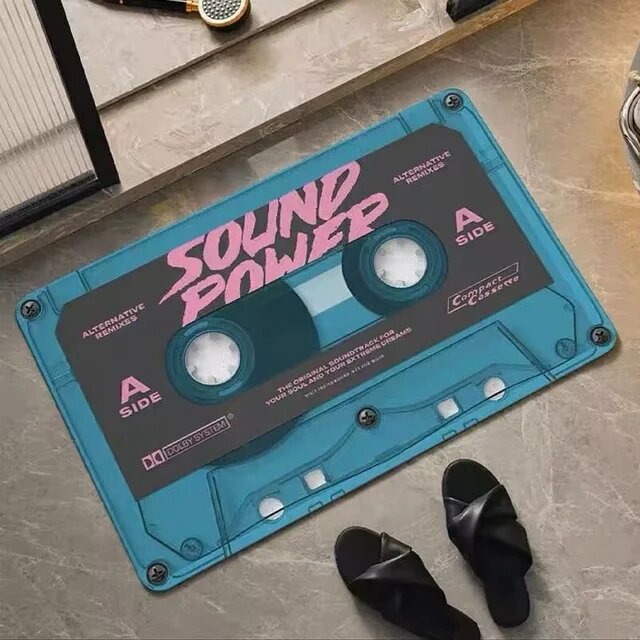 Придверный коврик в стиле ретро, декор для дома, коврик для кухни, прихожей, балкона, противоскользящий коврик для ванной, украшение для спальни.