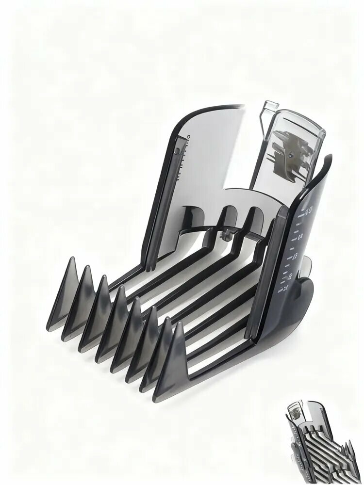 Машинка для стрижки Насадка на машинку для стрижки волос QC5105 QC5115 QC5120 QC5125 QC5126 QC5130 QC5132 Регулируемая 3-21 мм, разноцветный