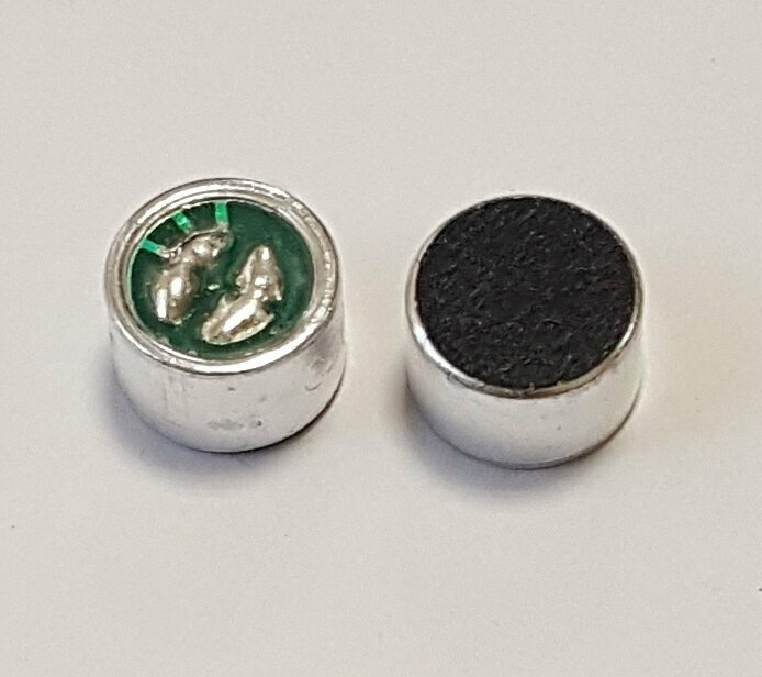 5 шт, Микрофон электретный DG09767CD(-P); 4,5 В, 66 дБ