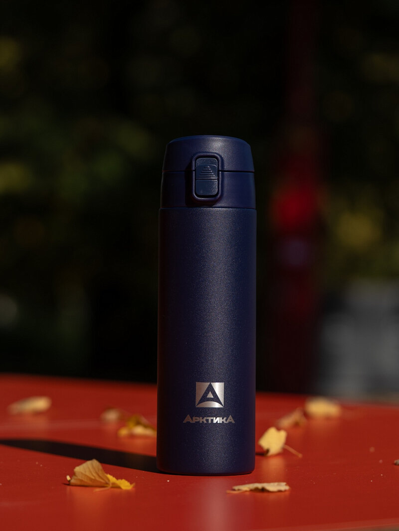 Термокружка "Арктика", 500 мл, синий цвет. Модель 705-500
