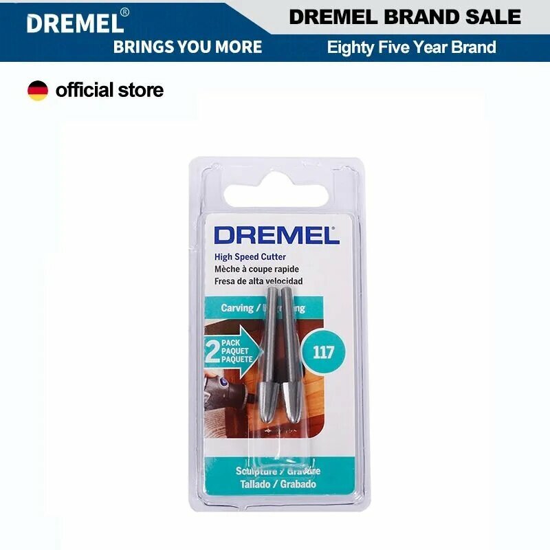 Dremel 117 Высокоскоростная фреза 6,3 мм