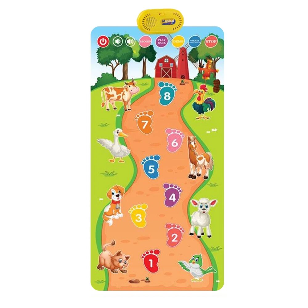 Музыкальный коврик Coolplay, цвет F, 100x50 см