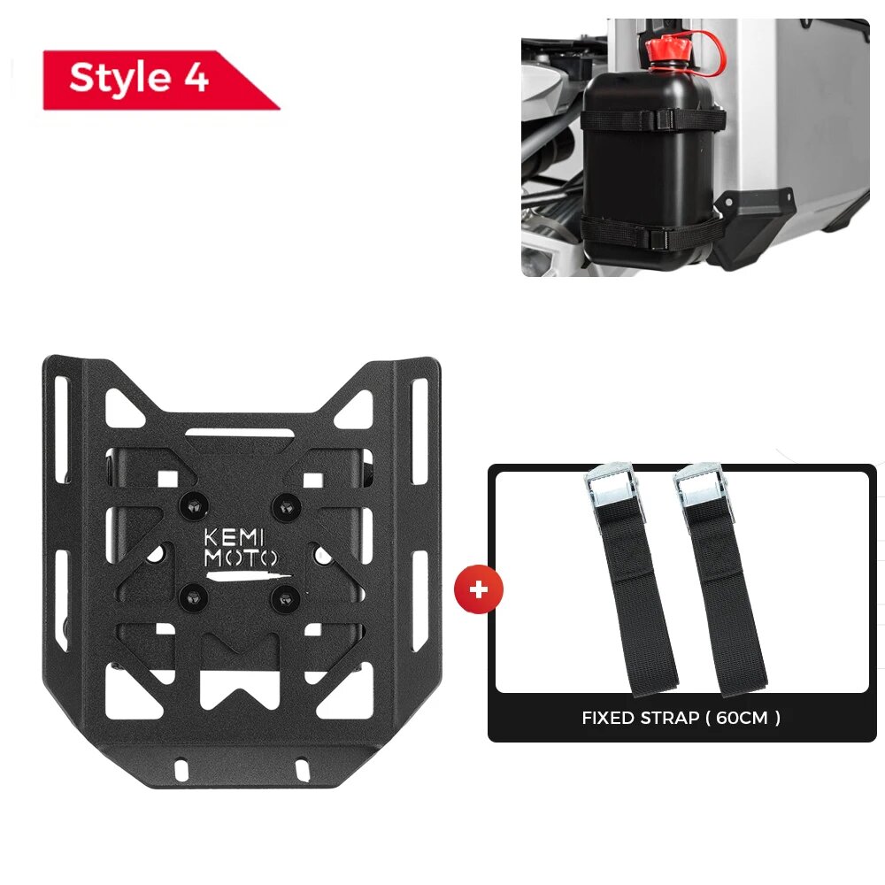 Мотоциклетный держатель для бутылок, баки для бутылок с маслом, канистра для Черный, Style4 Black