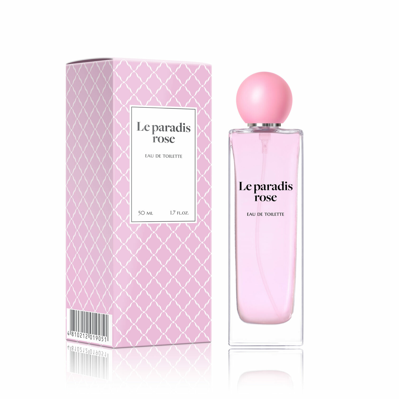 La Ville Туалетная вода женская "Le paradis rose", перезаполняемый флакон 50мл
