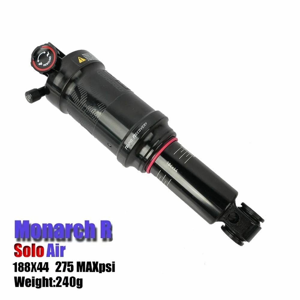 Амортизатор задний SRAM ROCKSHOX Monarch R 184x44 мм, solo air, с втулкой 22.2x8 мм
