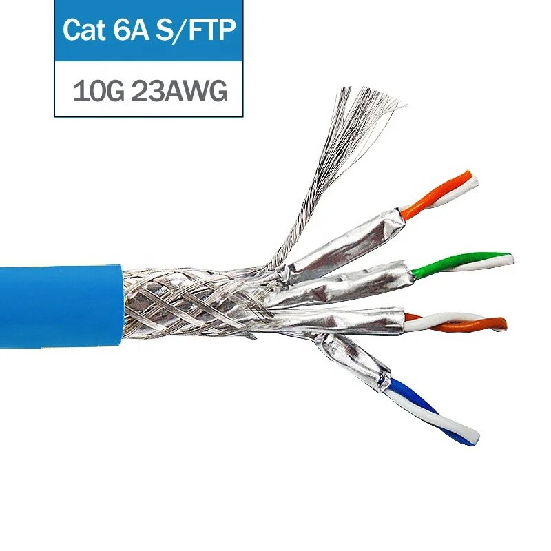 Кабель передачи данных Linkwylan Cat6A SFTP 30M