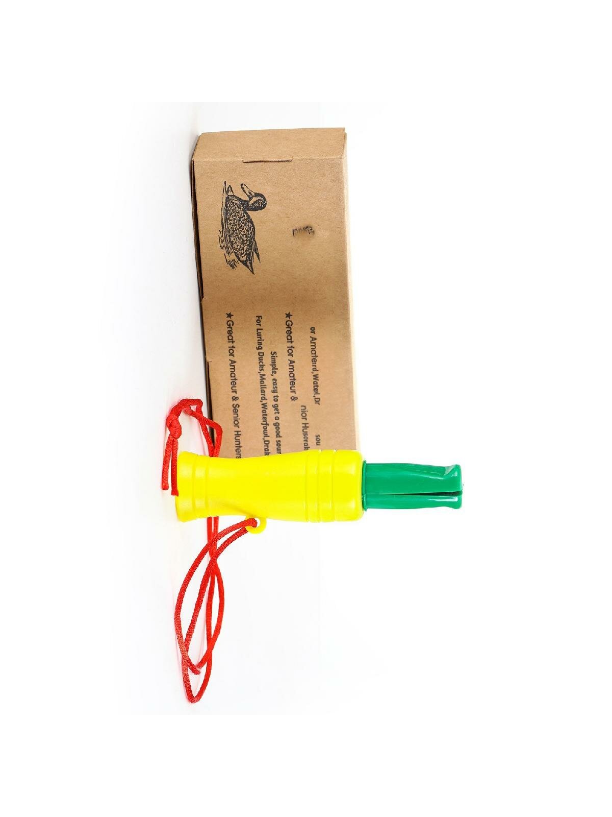 Свисток для вызова охотничьих уток и фазанов Имитирует звуковой свисток животного