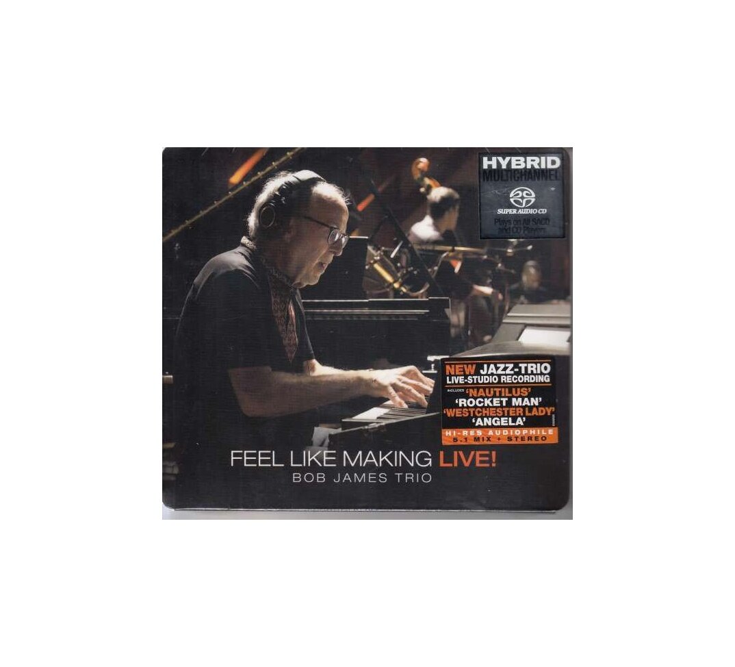 Диск Bob James Trio - Feel Like Making LIVE! (1 CD)