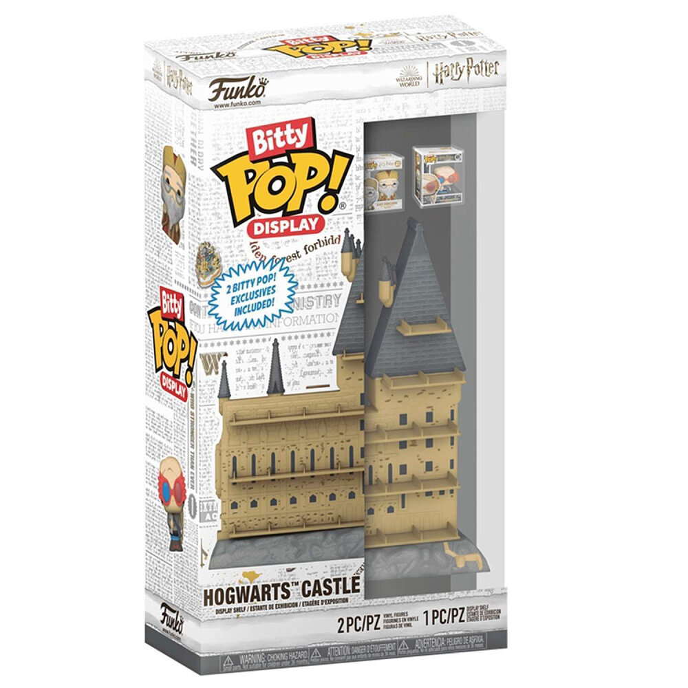 Набор Funko Bitty POP Display Harry Potter: Hogwarts Castle + 2 Bitty POP - Dumbledore and Luna (81294) (Замок + 2 фигурки)