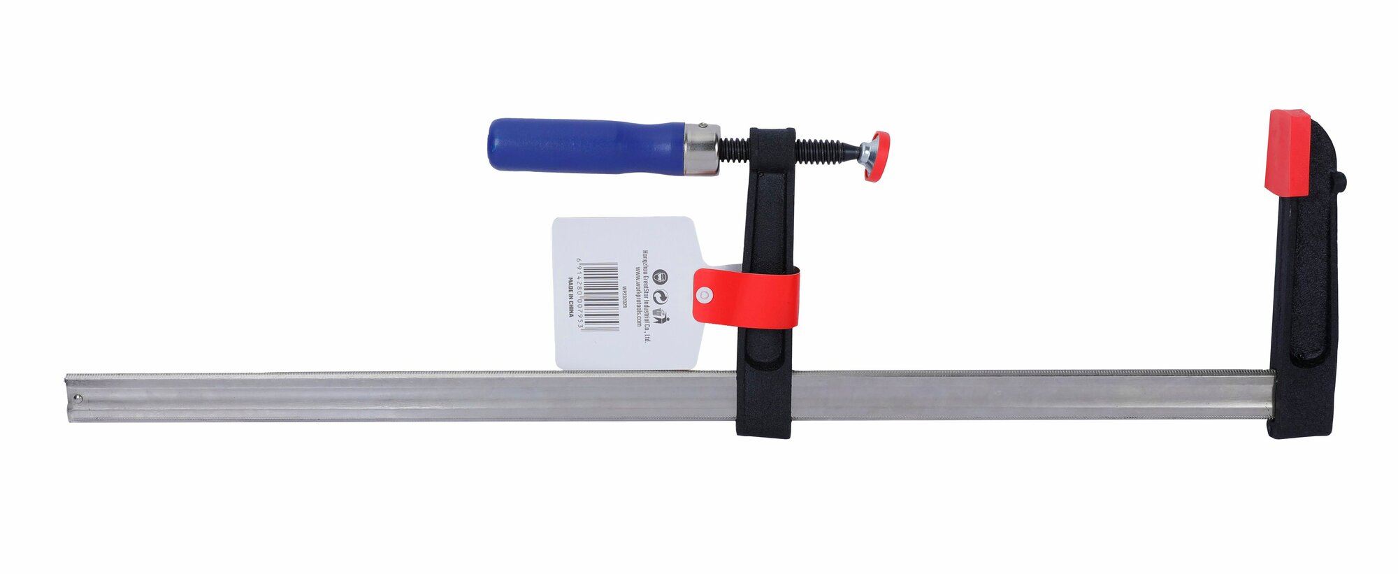 Струбцина тип F 120х600мм с деревянной ручкой WORKPRO