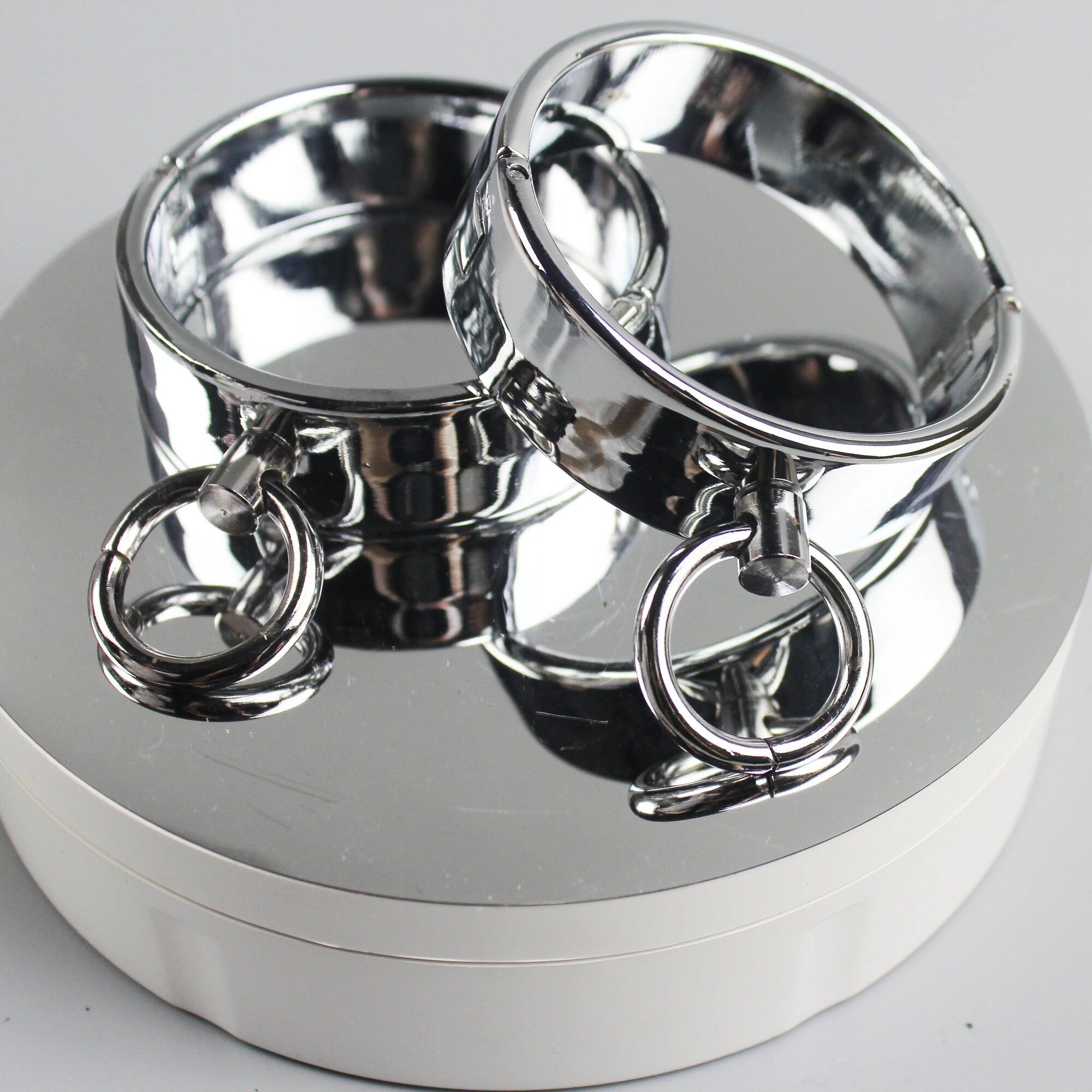 5 шт. Металлические наручники, манжеты на лодыжку, воротник с цепью, сверхпрочные Male Anklecuffs