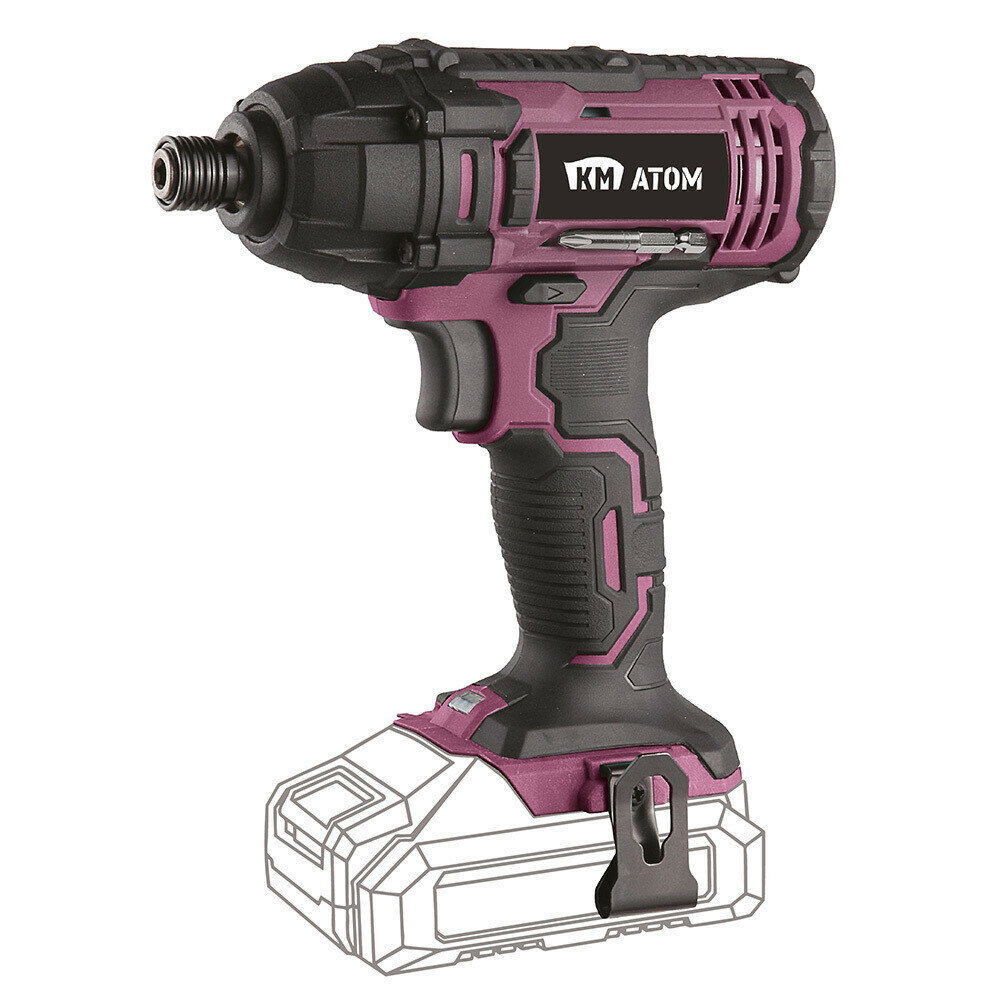 Винтоверт ударный аккумуляторный КМ атом 18 В без АКБ и ЗУ (CIV-182)