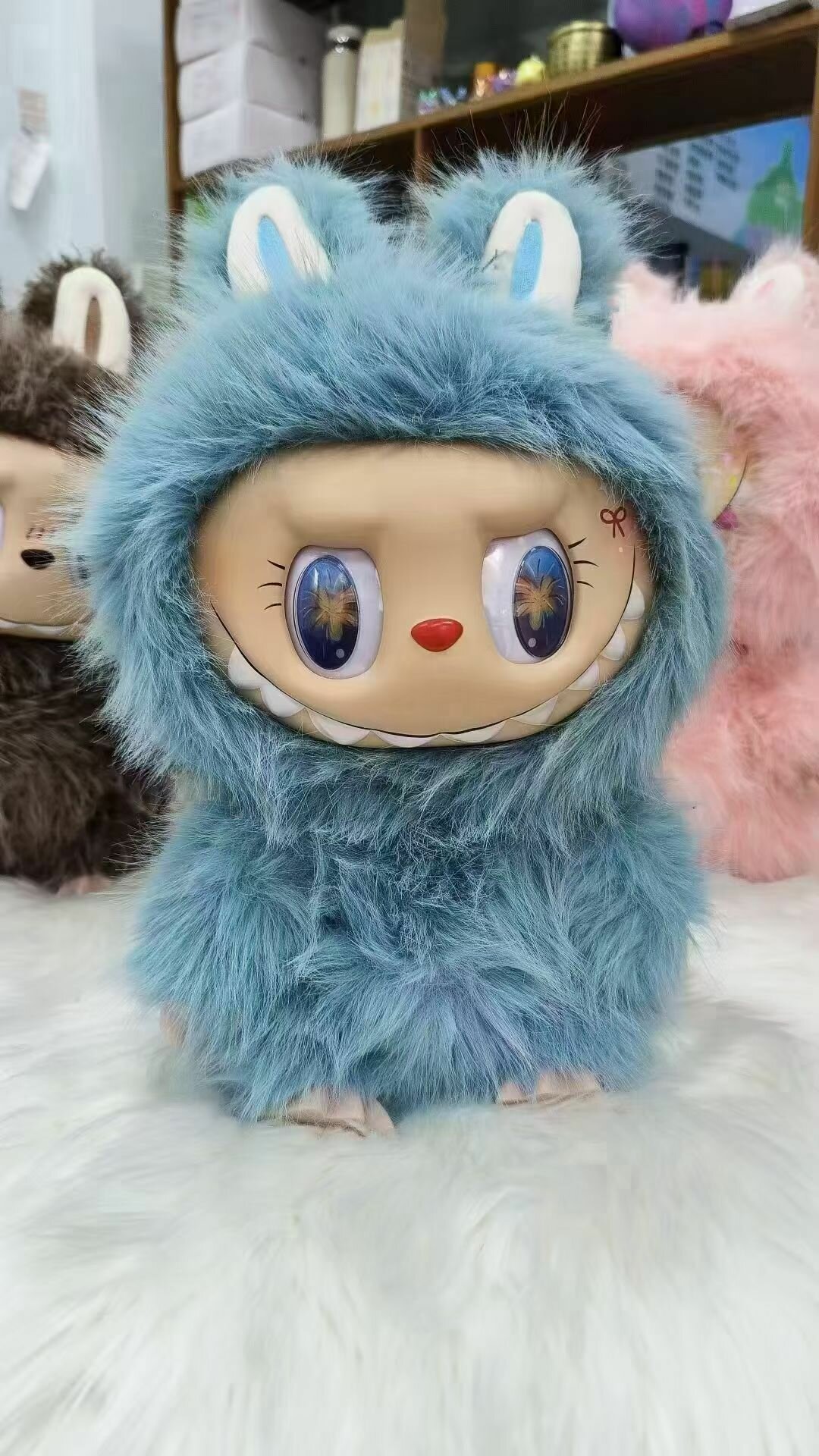 Модифицированная кукла Биг Босс, 38 см, красочная плюшевая игрушка из винила, разноцветная.