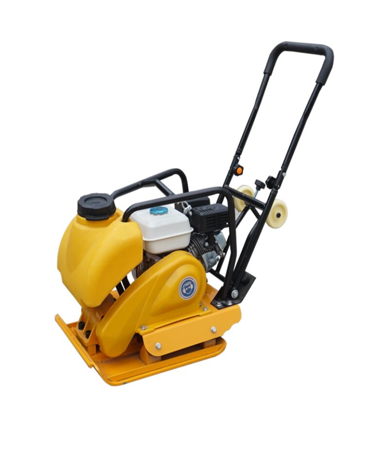 1049241 Виброплита TOR C-60Т(X) 68кг, 15кН (Loncin) бак, колесный комплект