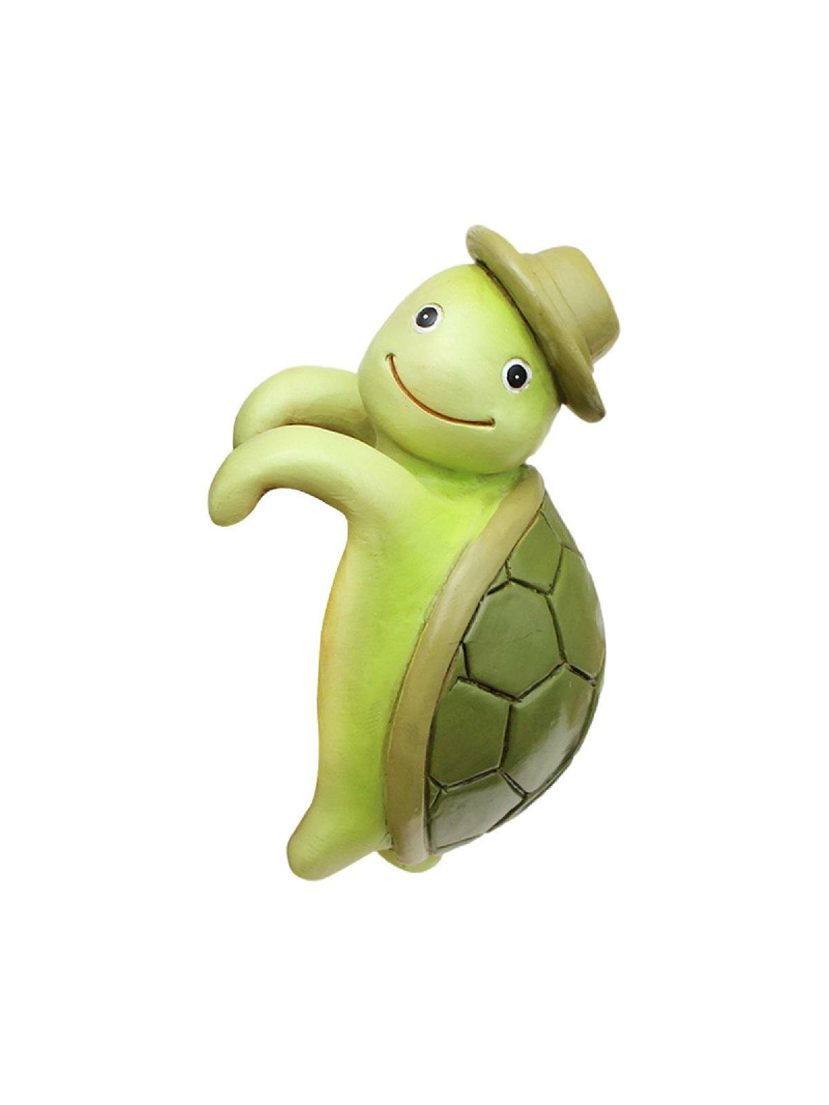 Смола Статуя Украшения Сада Черепаха Цветочный Горшок Вешалка Цифры Балкон