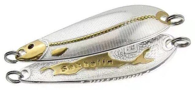 Русская блесна Колеблющаяся блесна Русская блесна Sakhalin-Keta 42g #04