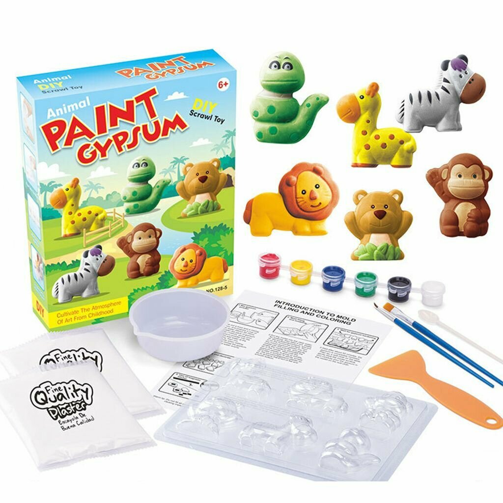 Детский набор для рукоделия и искусства, живопись, семейное занятие, подарок на день рождения, игрушки динозавров Хэллоуин своими руками