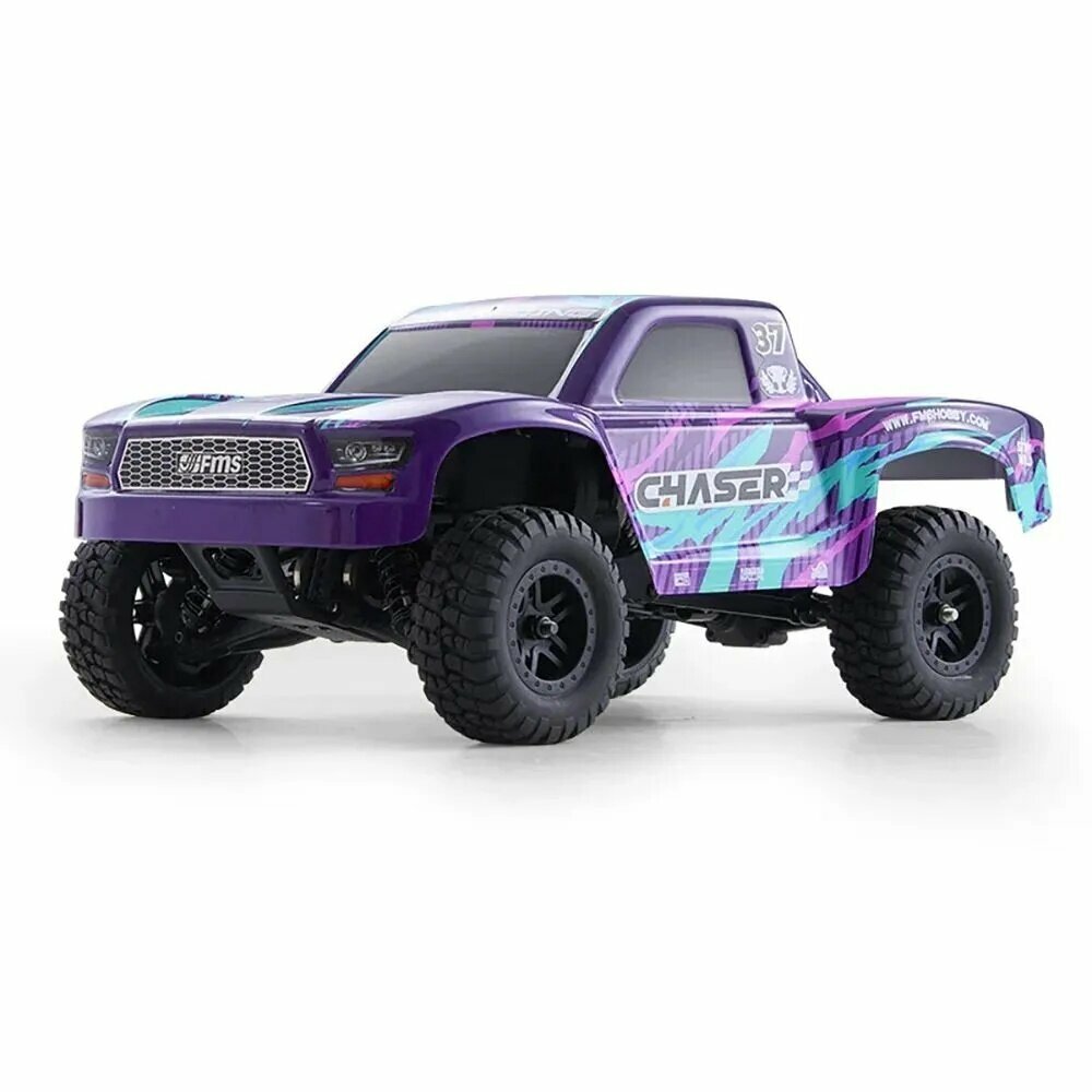 Новый FMS 1/24 FSC24 Chaser Short Course Truck RTR 4WD RC электромобиль, внедорожник, для взрослых и детей