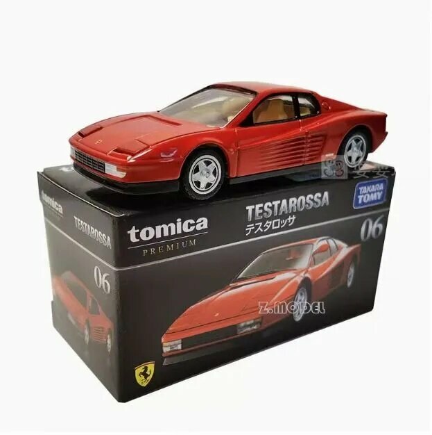 Машинка модель TAKARA TOMY Tomica Black Box Ferrari TESTAROSSA alloy car model