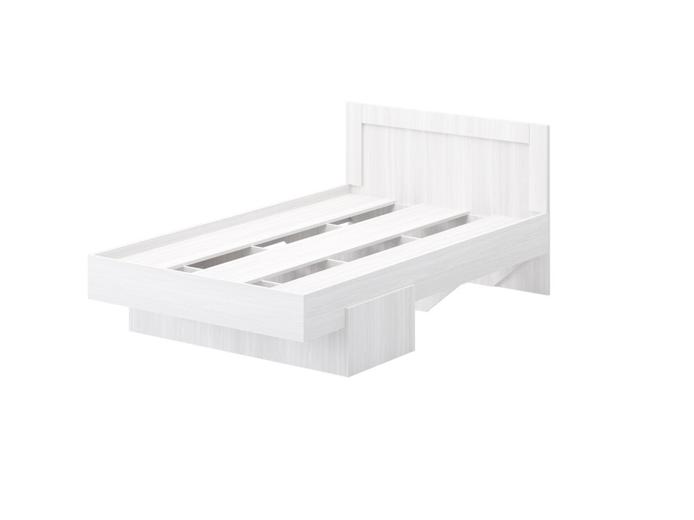 Кровать Пион ЛДСП (сп. м.1,4х2,0) сандал светлый (Регион 058)