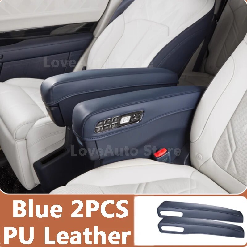 Чехлы на подлокотники ZEEKR 9X Blue 2PCS