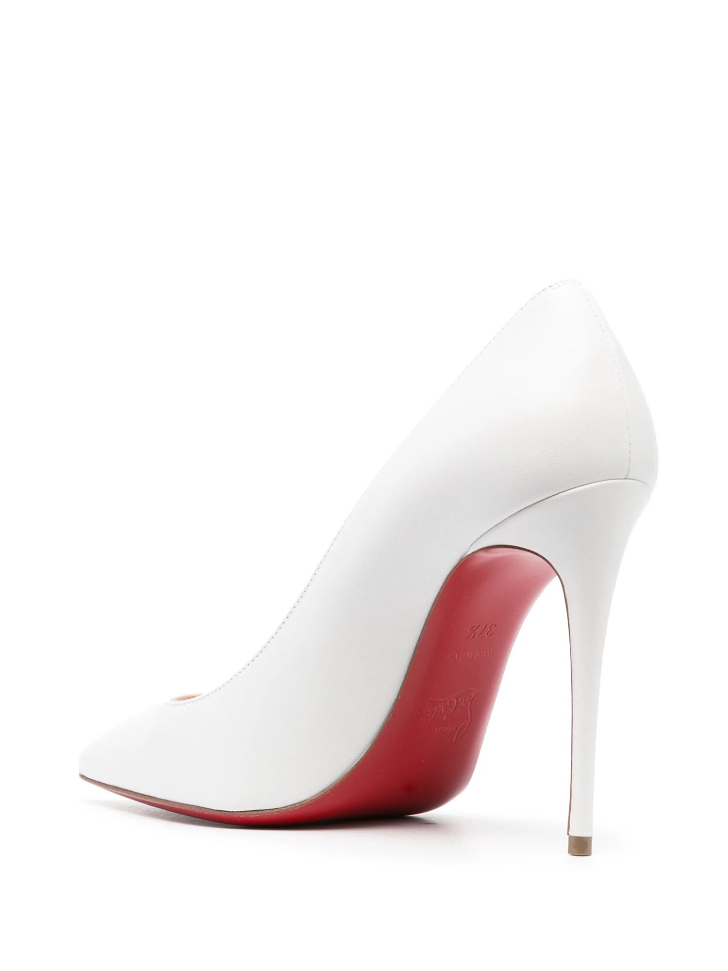 Туфли Christian Louboutin Kate 100, размер 41, white — фото 1