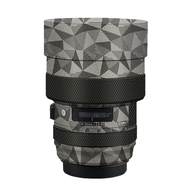 Защитная пленка для объектива Sigma 14-24mm F2.8 с нордическим треугольным узором для Canon Mount, 1 шт.
