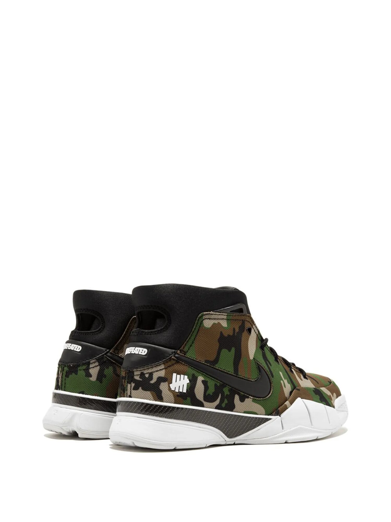 Кроссовки NIKE x Undefeated Kobe 1 Protro, размер 6.5 US, зеленый — фото 1