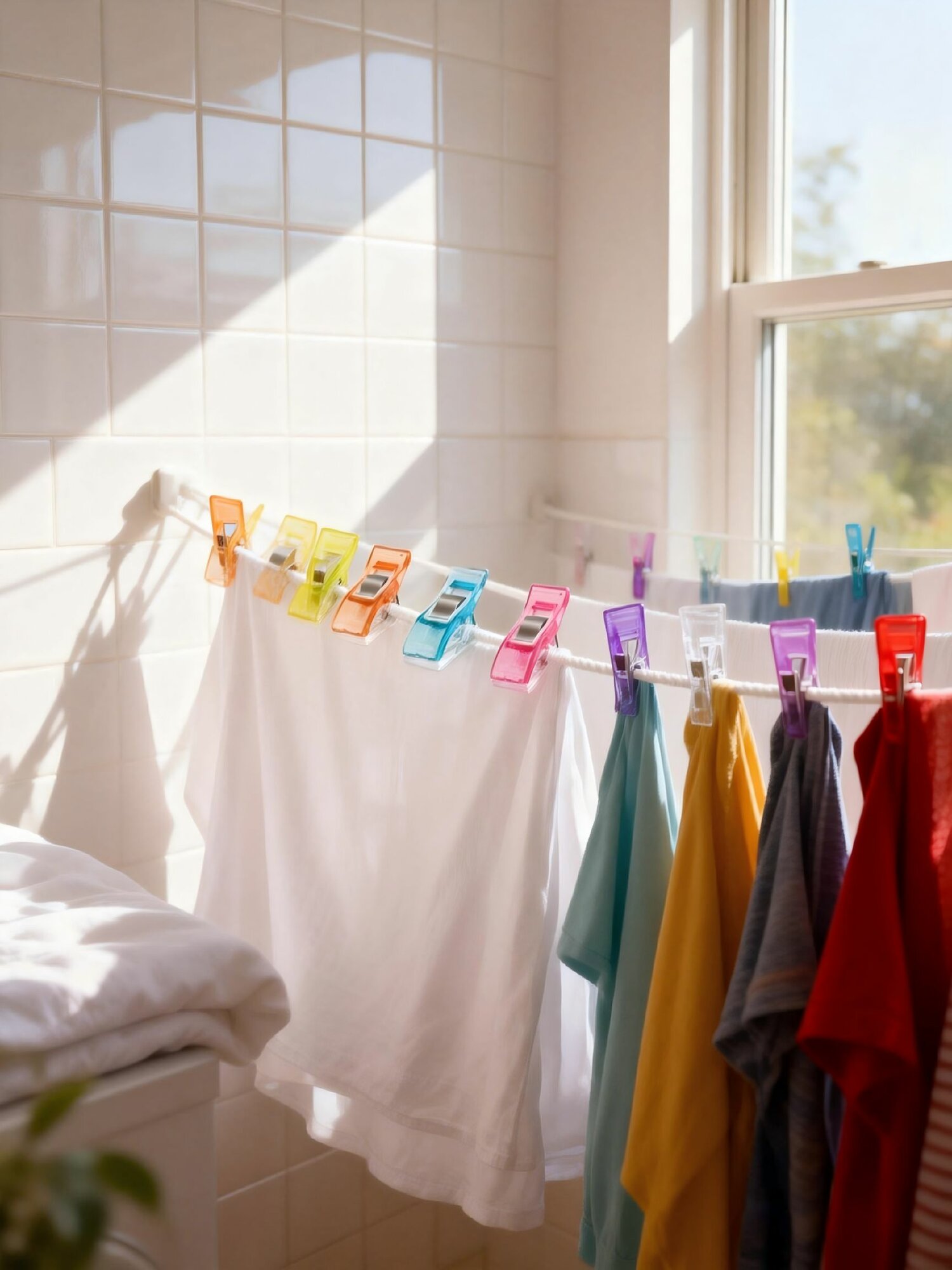 Прищепка - Прочные пластиковые бельевые Маленький зажим 50 шт