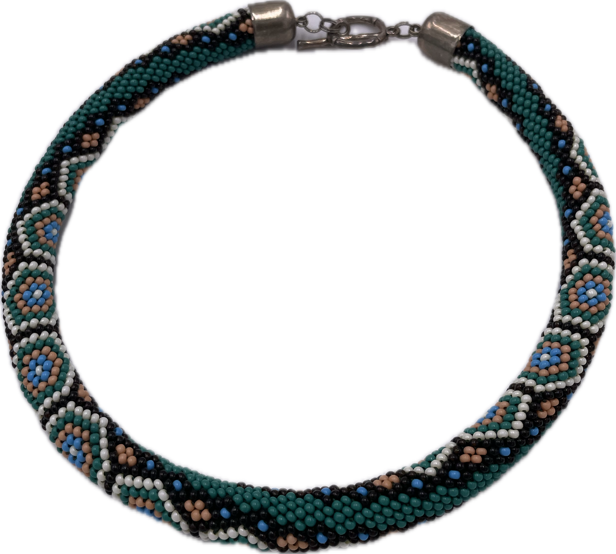 Колье, бисер