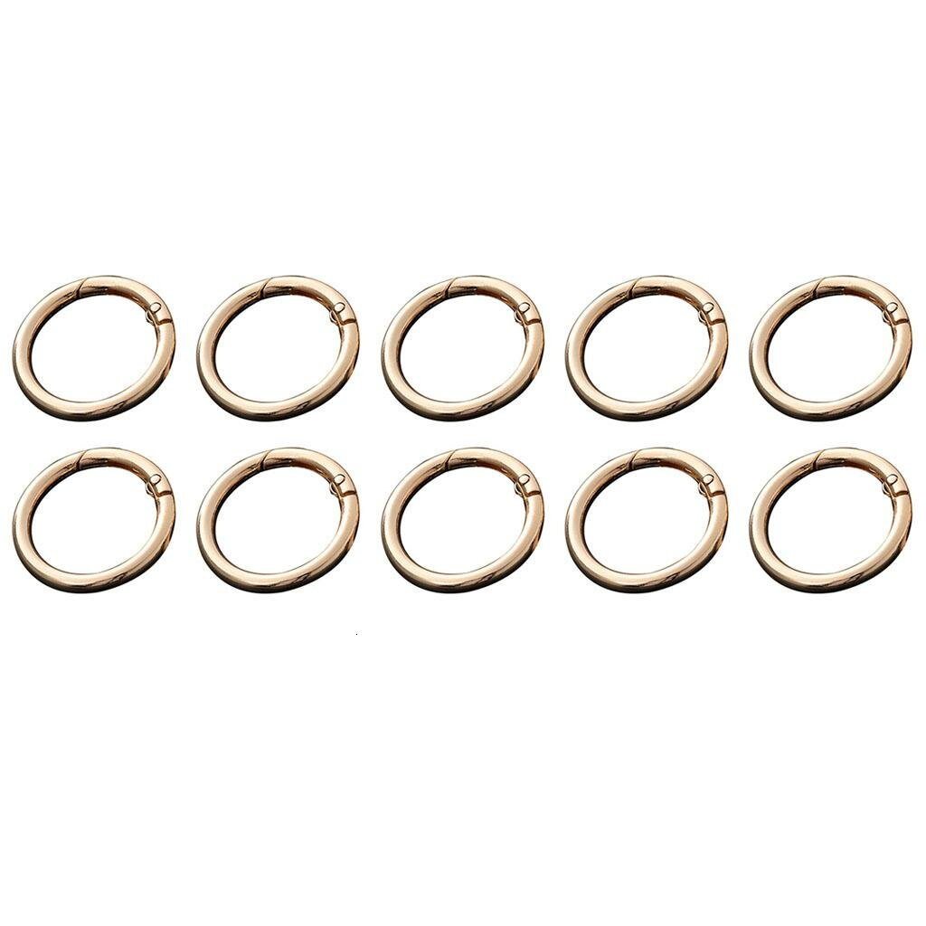10 шт. Пружинные кольца для переплета, Золото - 20mm