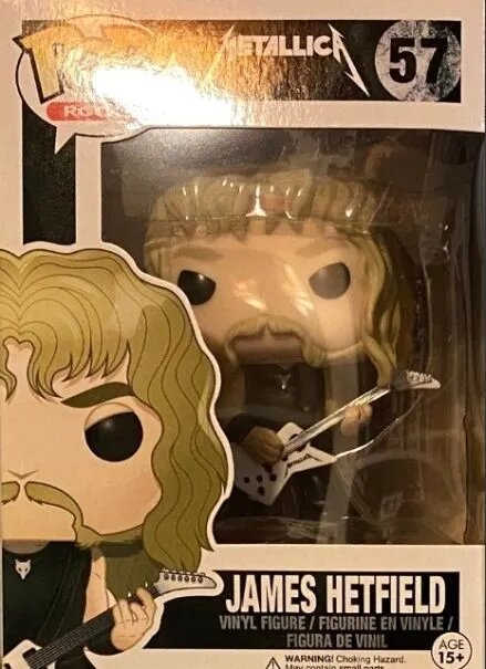 Фигурка Funko POP! "Metallica" Metal Band 57# JAMES HETFIELD
