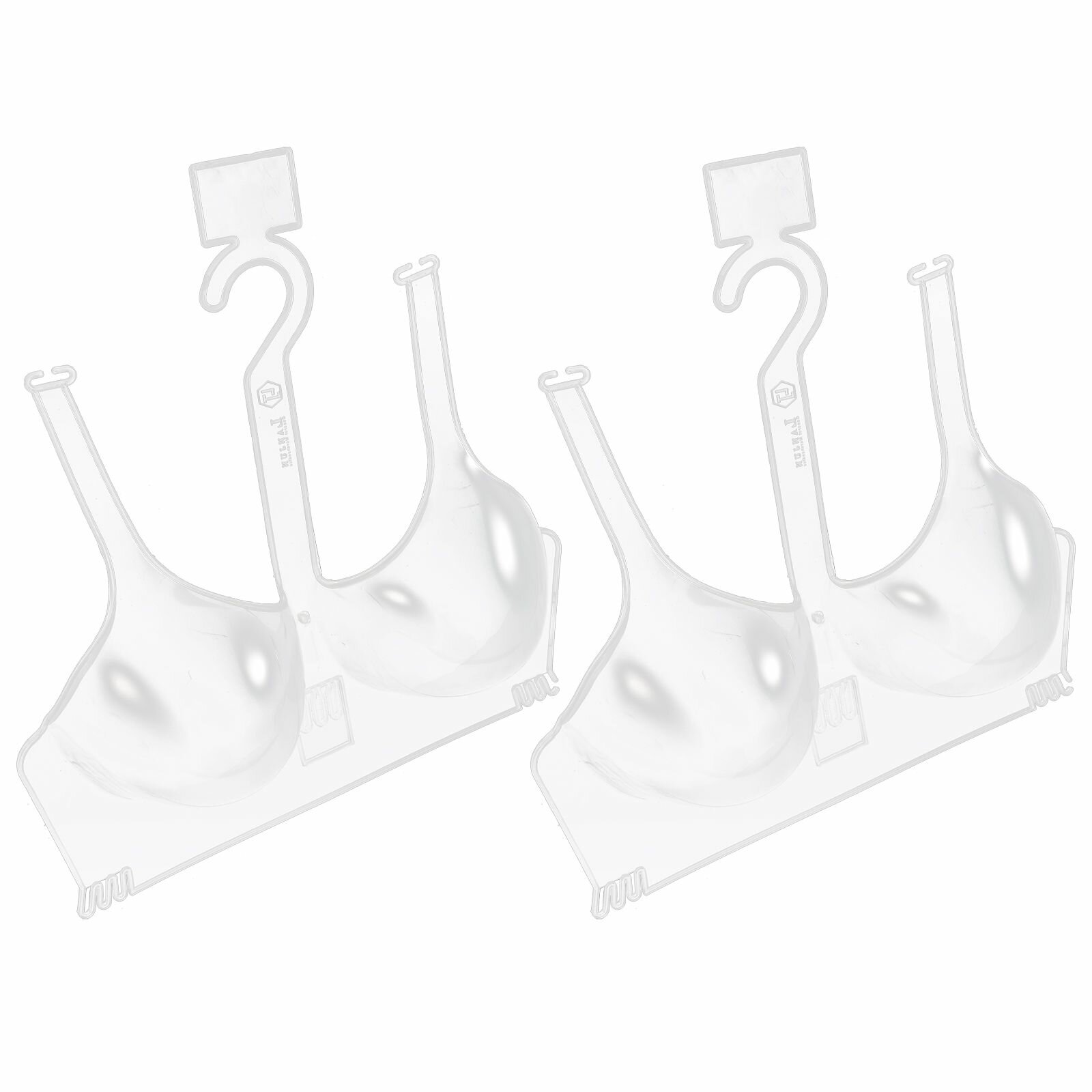 Прозрачный Манекен, Пластик, Вешалка Для Одежды, 2 Шт