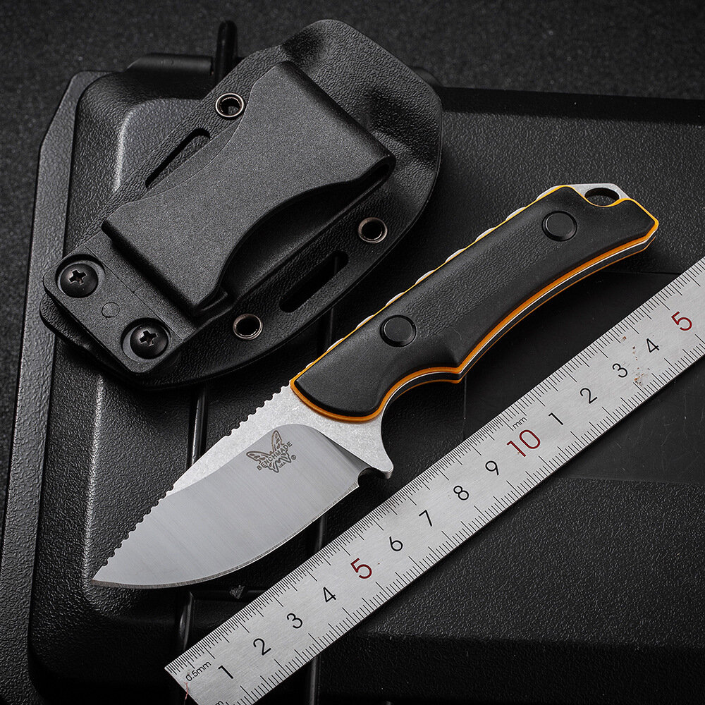 Кросс-бордерный популярный нож Benchmade Butterfly BM15017, маленький прямой нож для выживания, походный нож