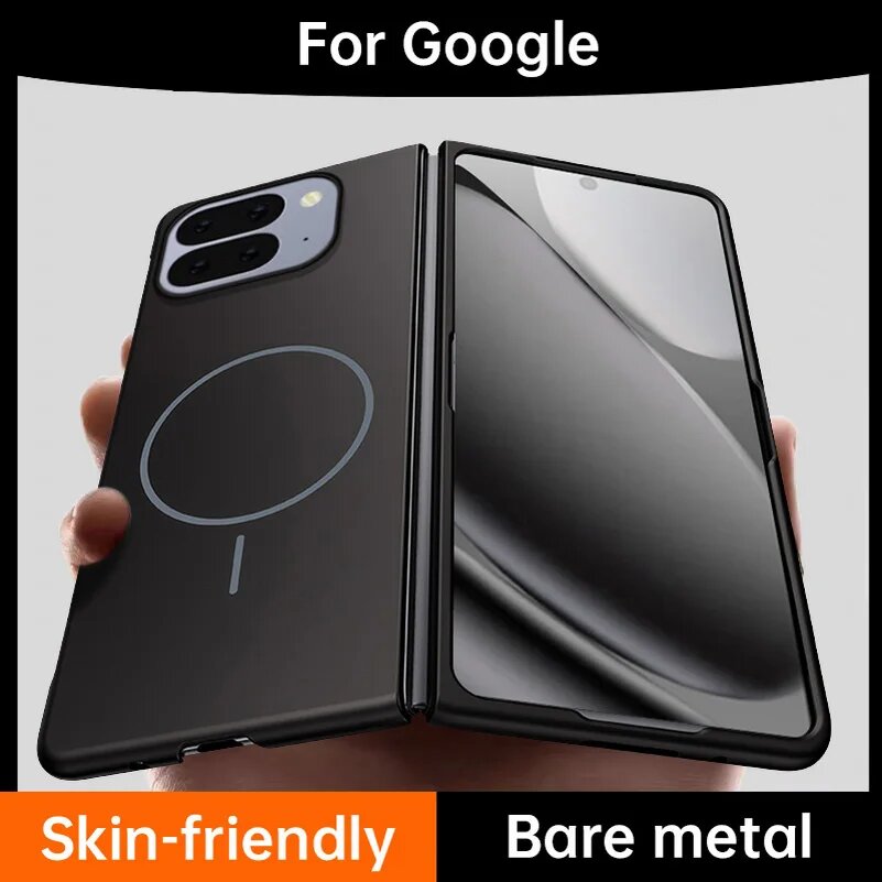 Тонкий чехол без панели с тонким магнитным кольцом для Google Pixel 10 Pro Fold pixel 9 pro, складной защитный чехол для камеры