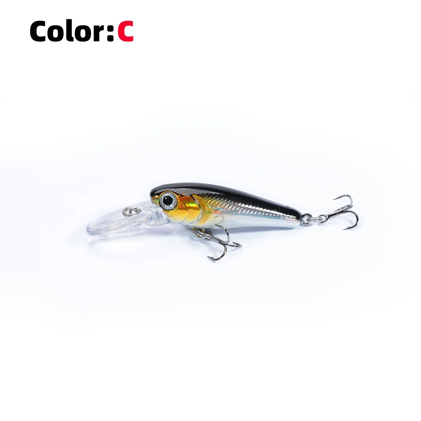 Плавающий воблер OUTKIT Pesca, 4 см, Цвет: C