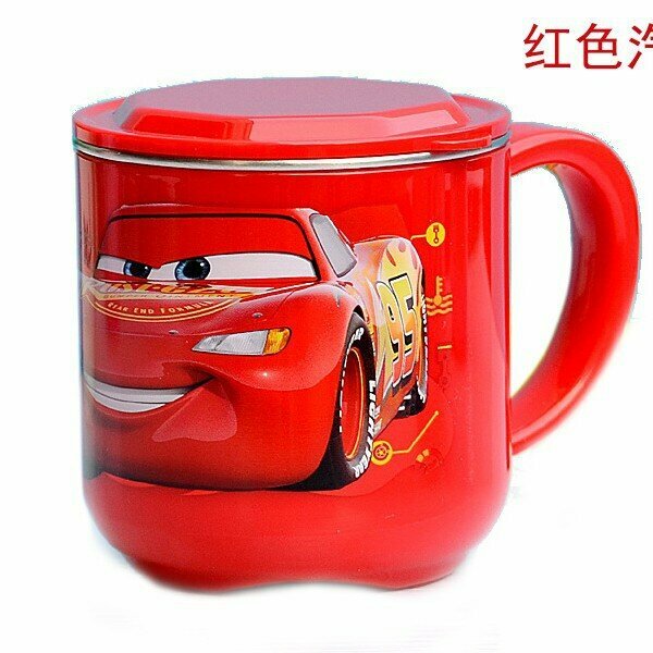 Детская стальная кружка для воды, кружка для питья для детей, антиударная домашняя кружка для молока, набор детской посуды