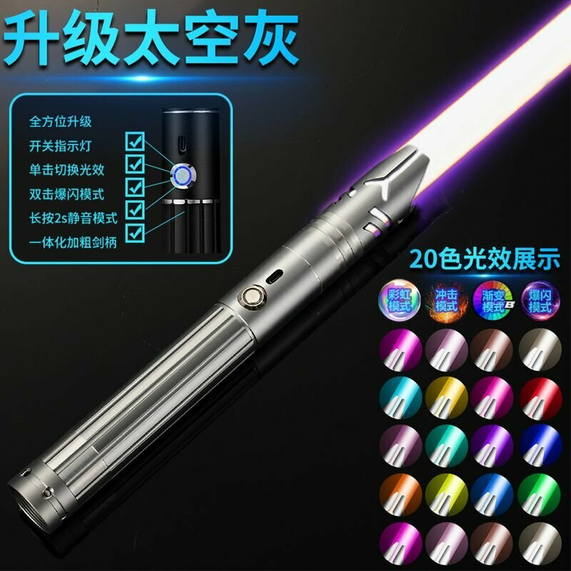 Металлический оригинальный лазерный меч Force Star Wars Pixel, межзвездное оружие, самурайский клинок, игрушечный нож для мальчиков