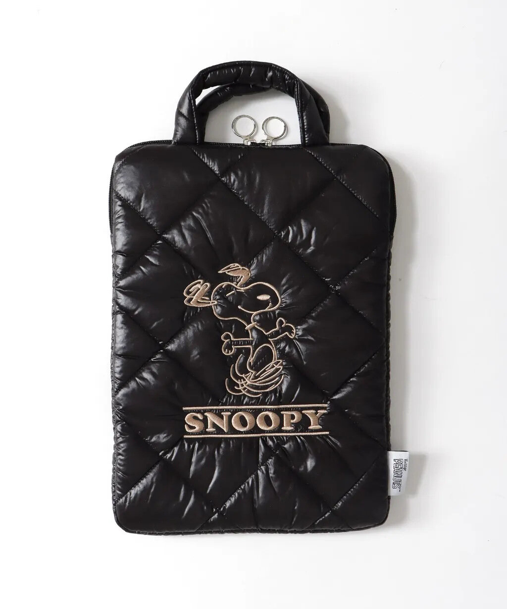 Японский стиль, мультяшный Снупи, стеганая глянцевая сумка для ноутбука, портативная, мягкая, ударопрочная, защитная сумка для iPad, милая